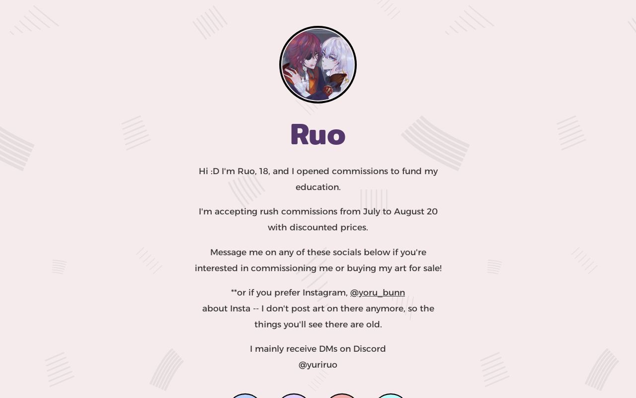Ruo's Comm Sheet